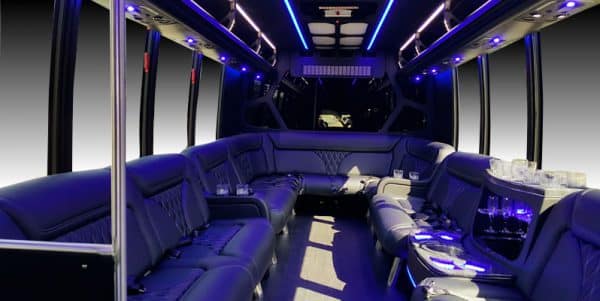 Luxury Limo Bus - Red Oak Transportation